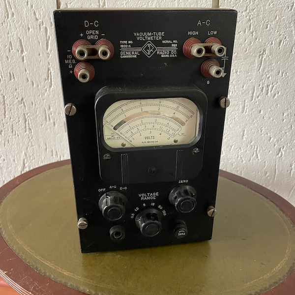 Antique Voltmeter - Etsy