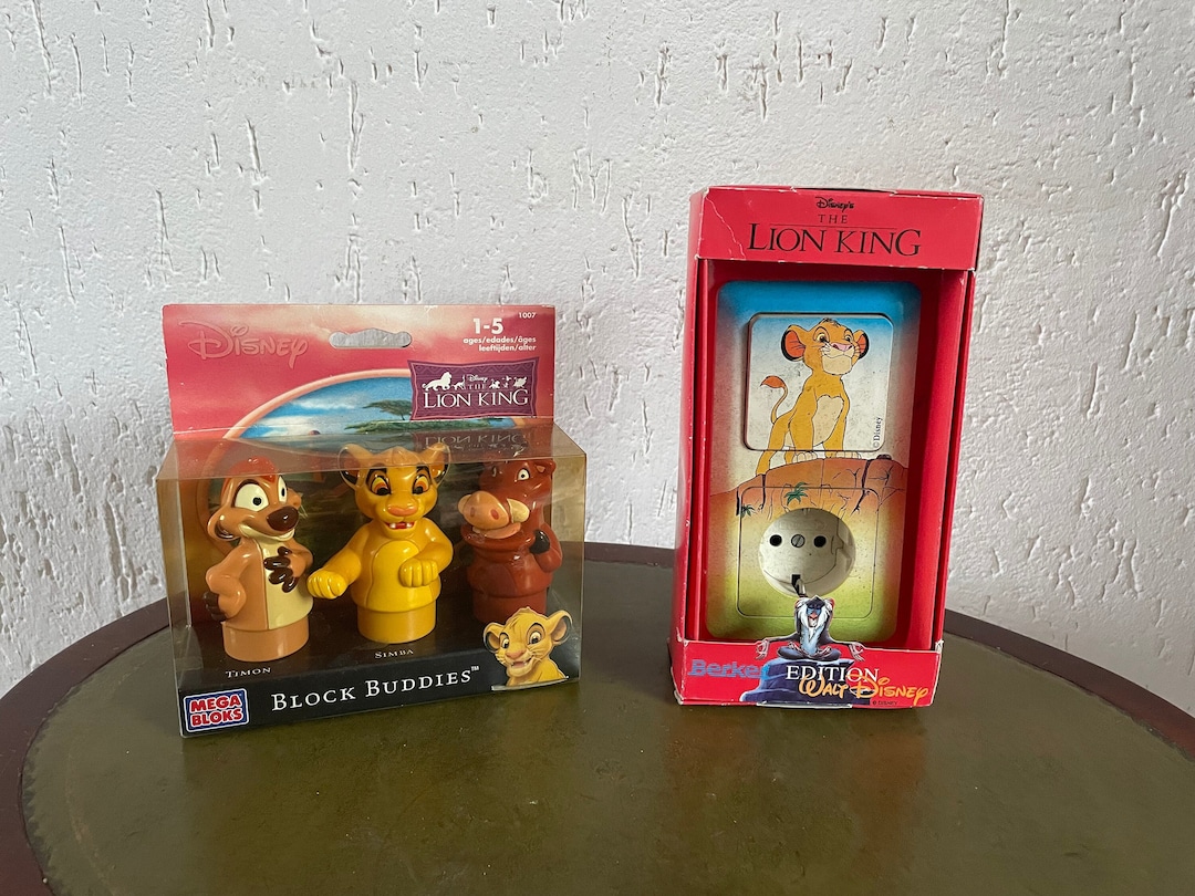 Disney the Lion King Block Buddies Mega Bloks of Berker - Etsy