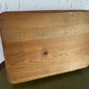 Wicker Letter Tray Paper Tray for the Office Desk Vintage 1950s With ...