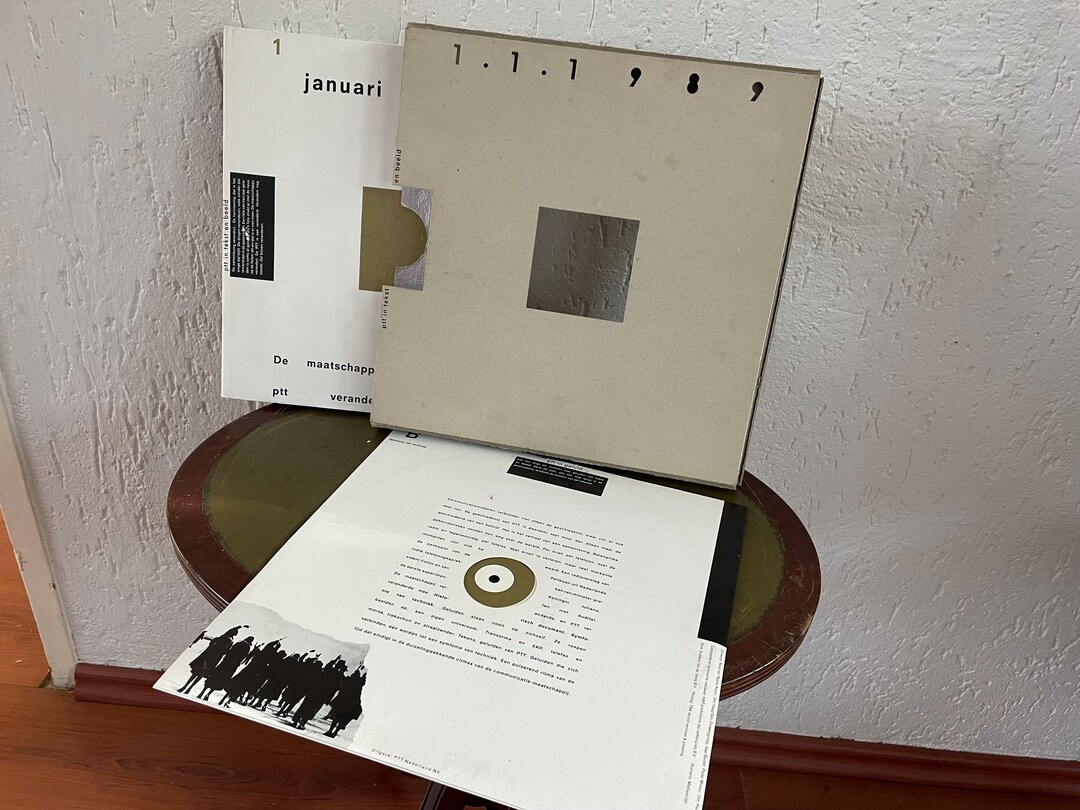 1989 PTT in Picture and Sound. Book + LP About the History of PTT, the ...