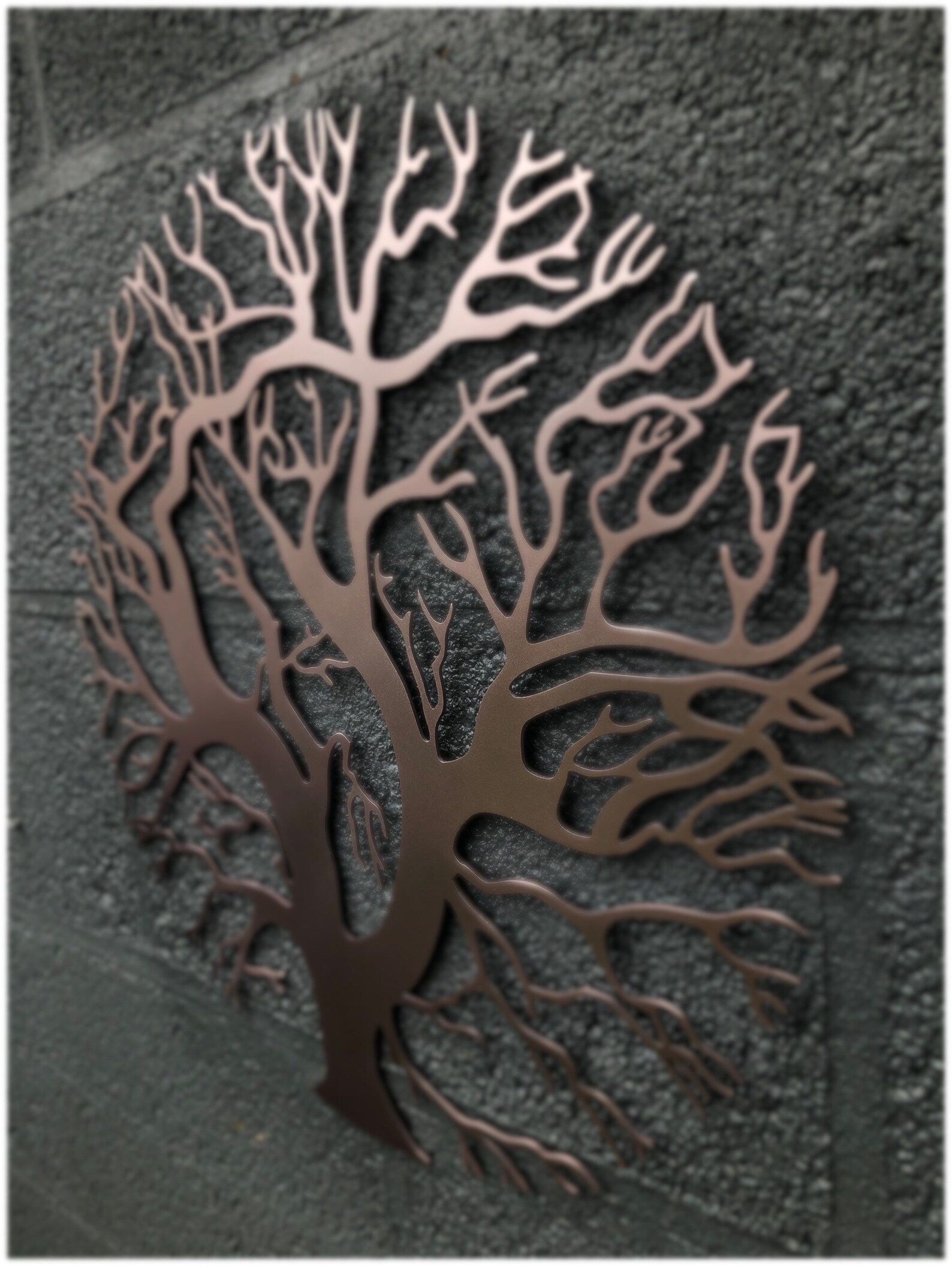 Metal Wall Tree Sculpture Tree of Life - Etsy UK