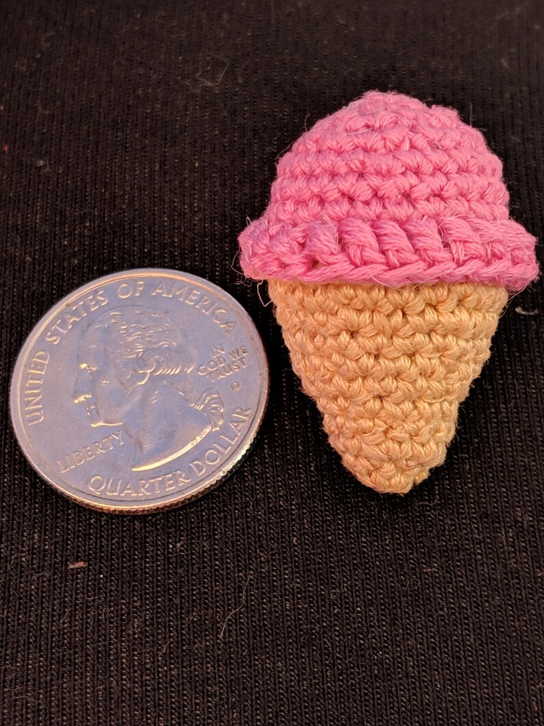 Ice Cream Cone Key Chain - Etsy
