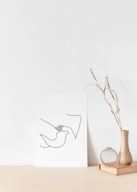 Line Body Vector SVG Female Minimalist Digital Woman | Etsy