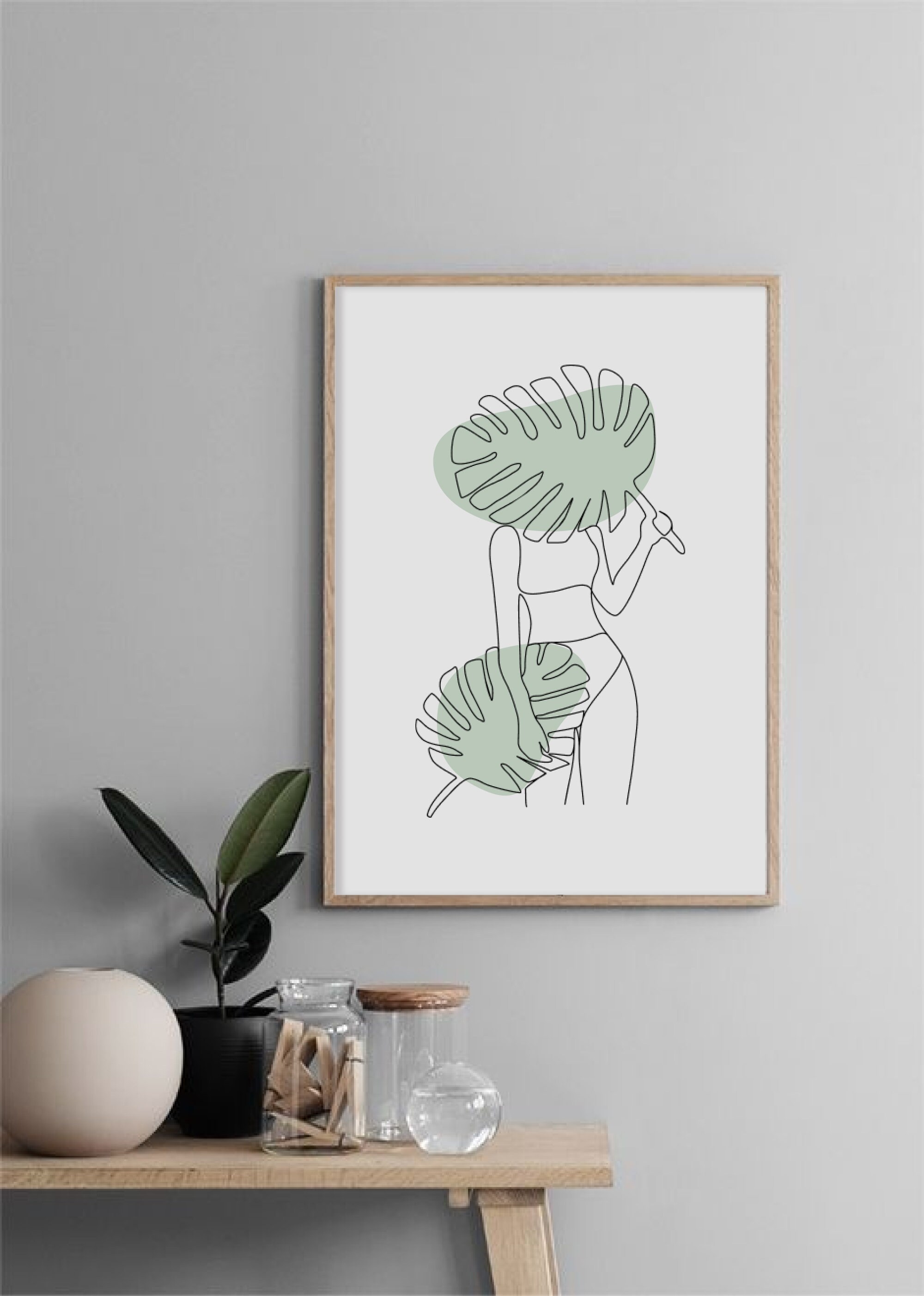 Woman Line body Vector SVG Female Minimalist digital woman | Etsy