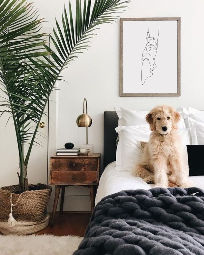 Friends Hands Abstract Delicate Hands Poster Lovers Hands - Etsy