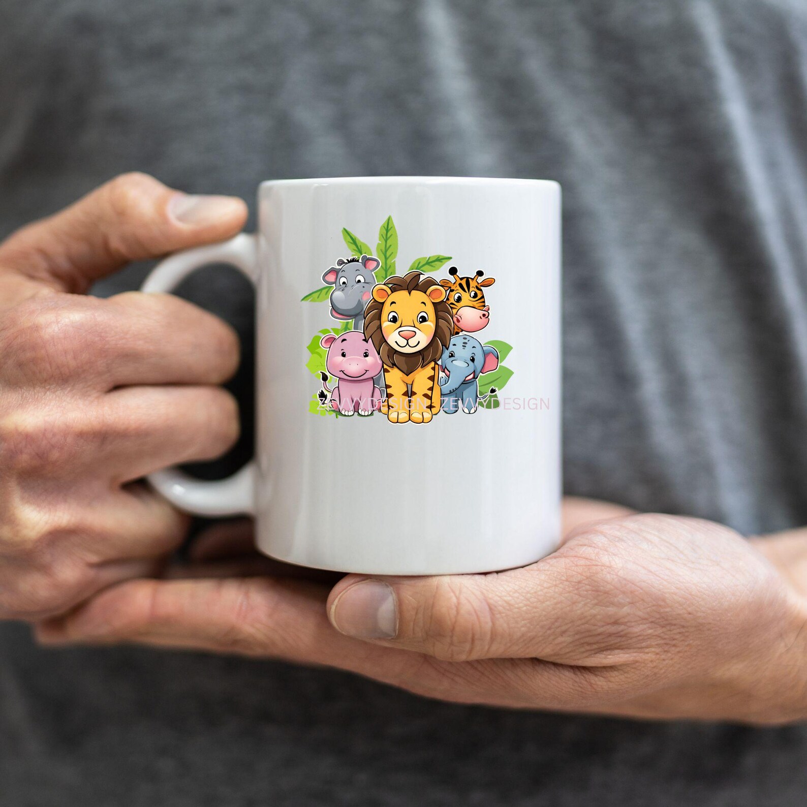 Big Five Clipart, PNG, Sublimation, Free Commercial Use, Digital ...