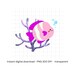 Baby Fish Clipart, Sea Animal Clipart, PNG, Transparent, Sublimation ...
