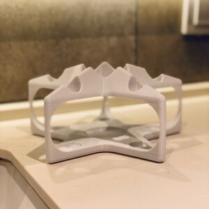 Star Shaped Toothpaste Toothbrush Holder 3D Printed Custom Unique ...