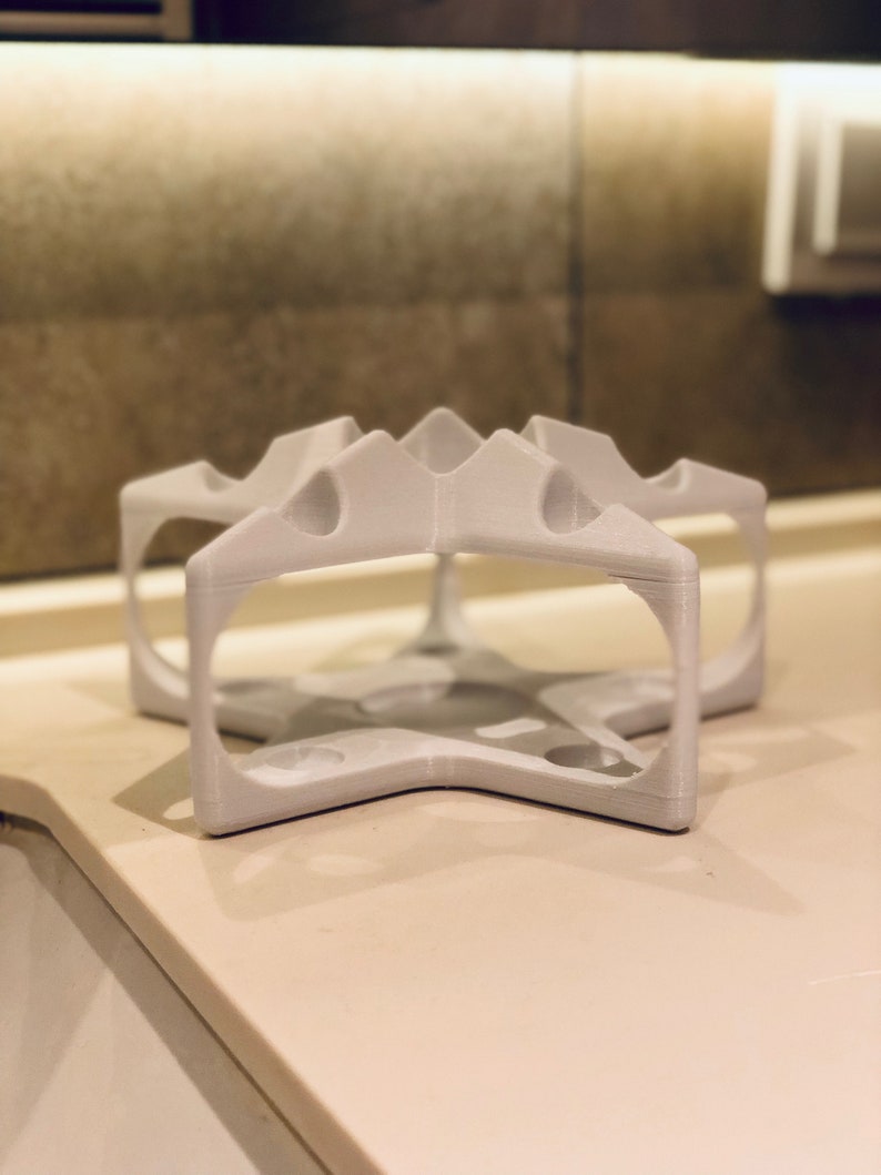 Star Shaped Toothpaste Toothbrush Holder 3D Printed Custom - Etsy