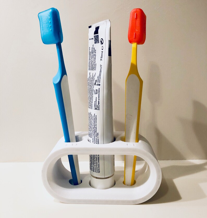 Customizable Toothbrush Toothpaste Holder 3D Printed - Etsy Singapore