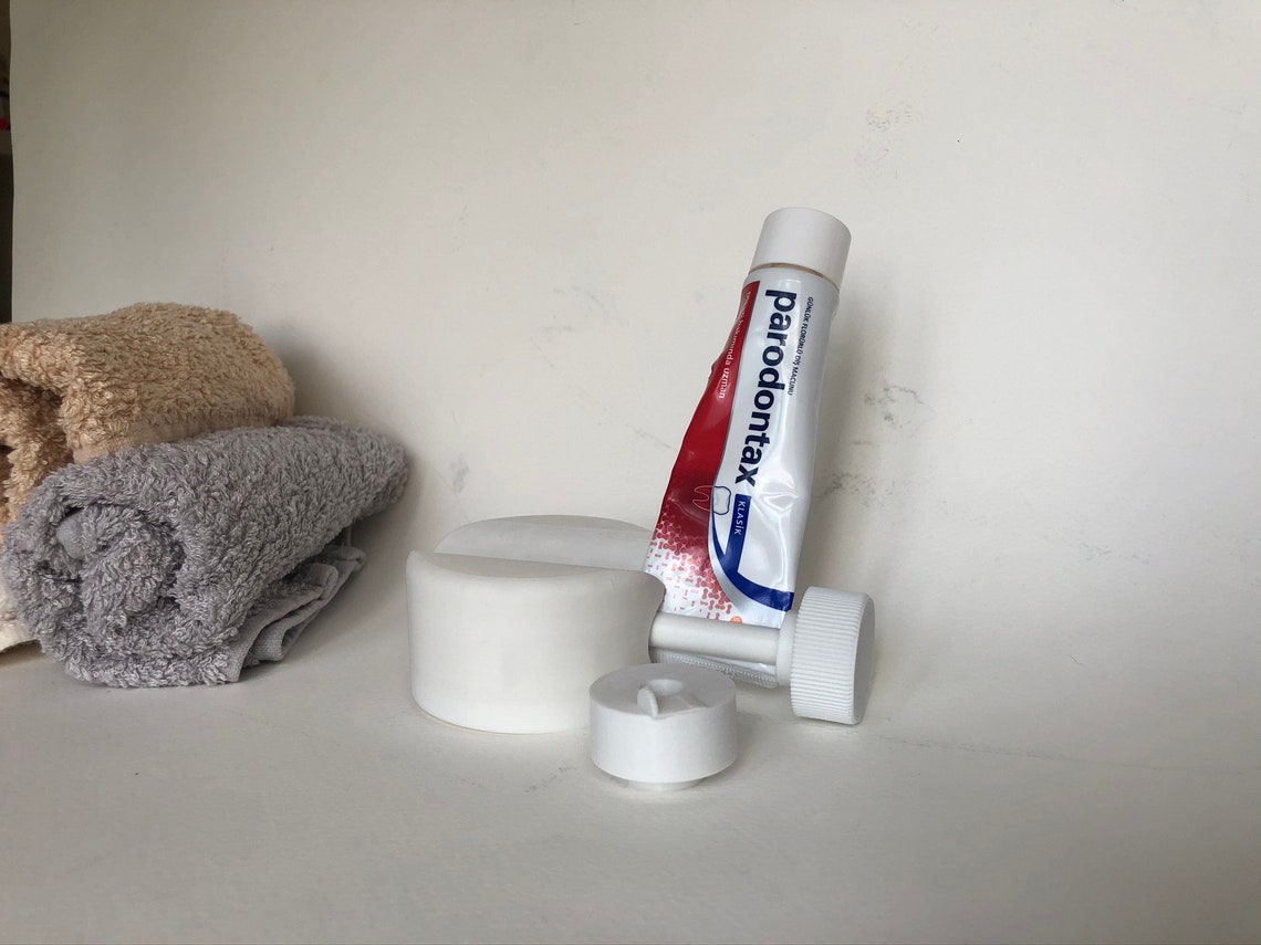 Customizable 3D Printed Toothpaste Squeezer Unique Bathroom Design Gift ...
