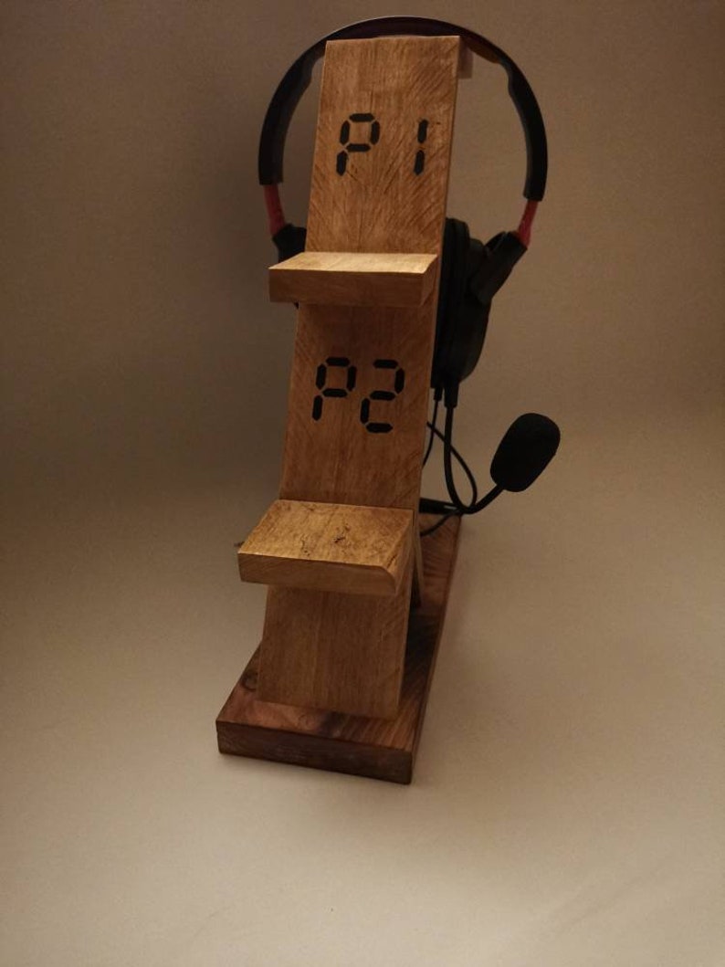 Wooden Controller and Headset Stand - Etsy UK