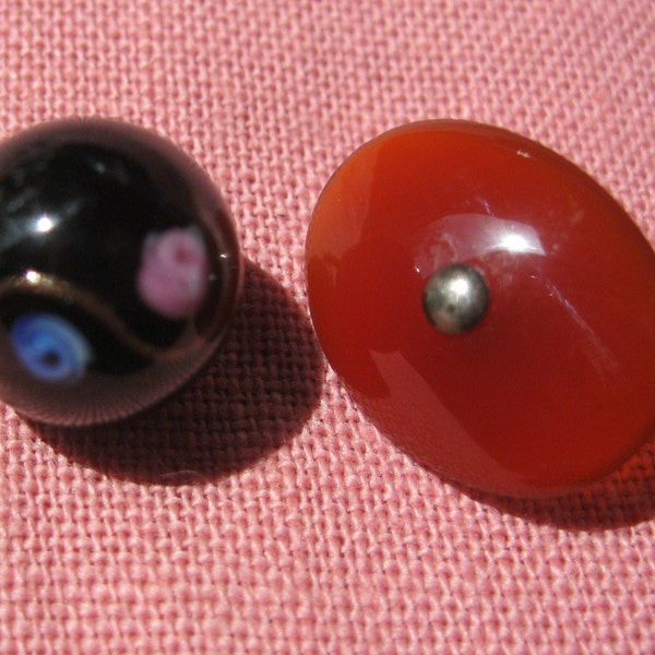Glass Waistcoat Buttons - Etsy