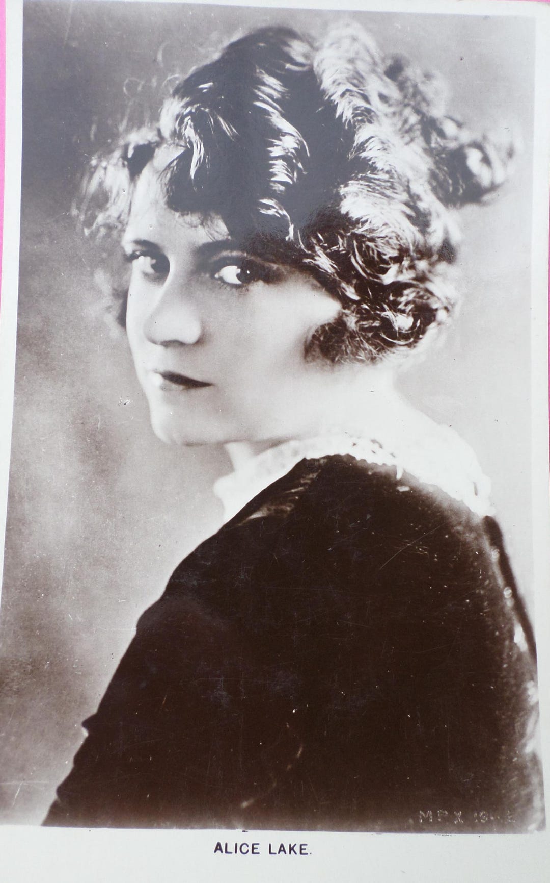 Alice Lake Edwardian Actress - No 183 Unsent From the Picturegoer ...