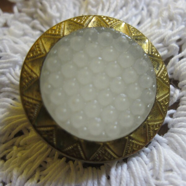Vintage Glass Button - Etsy UK