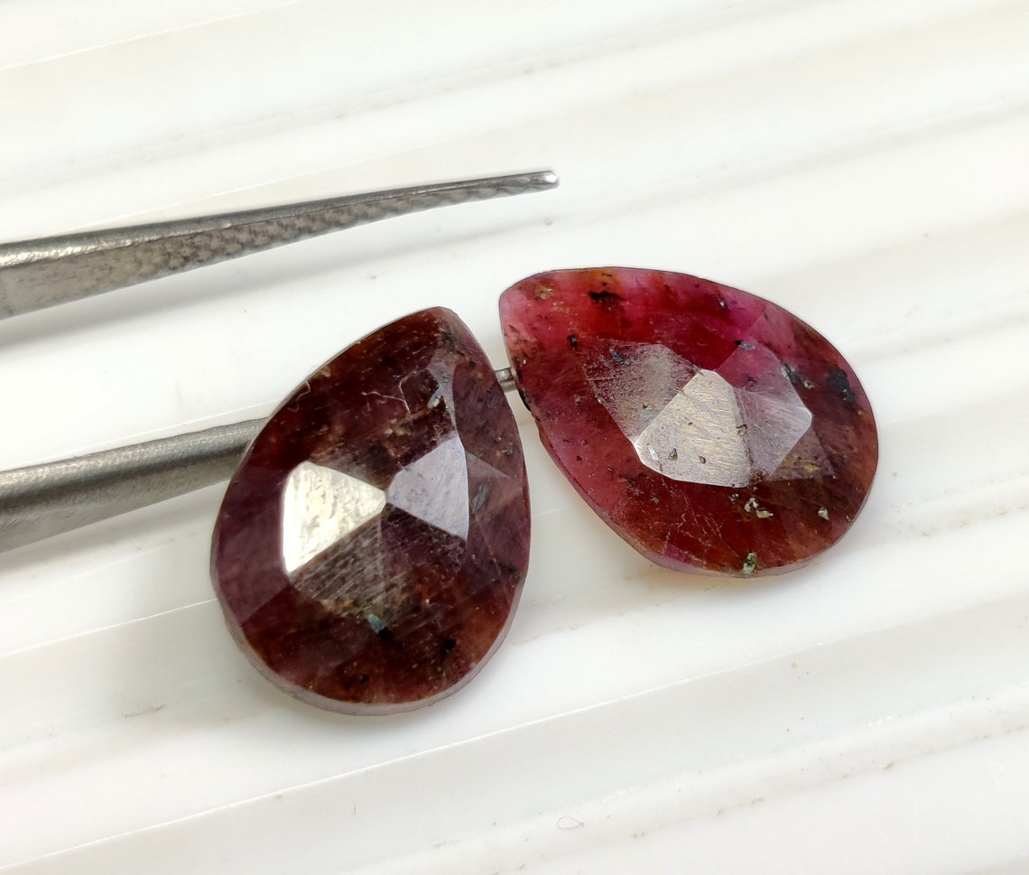 SAPPHIRE GEMSTONE Pear Shape 10ct High Quality Sapphire - Etsy