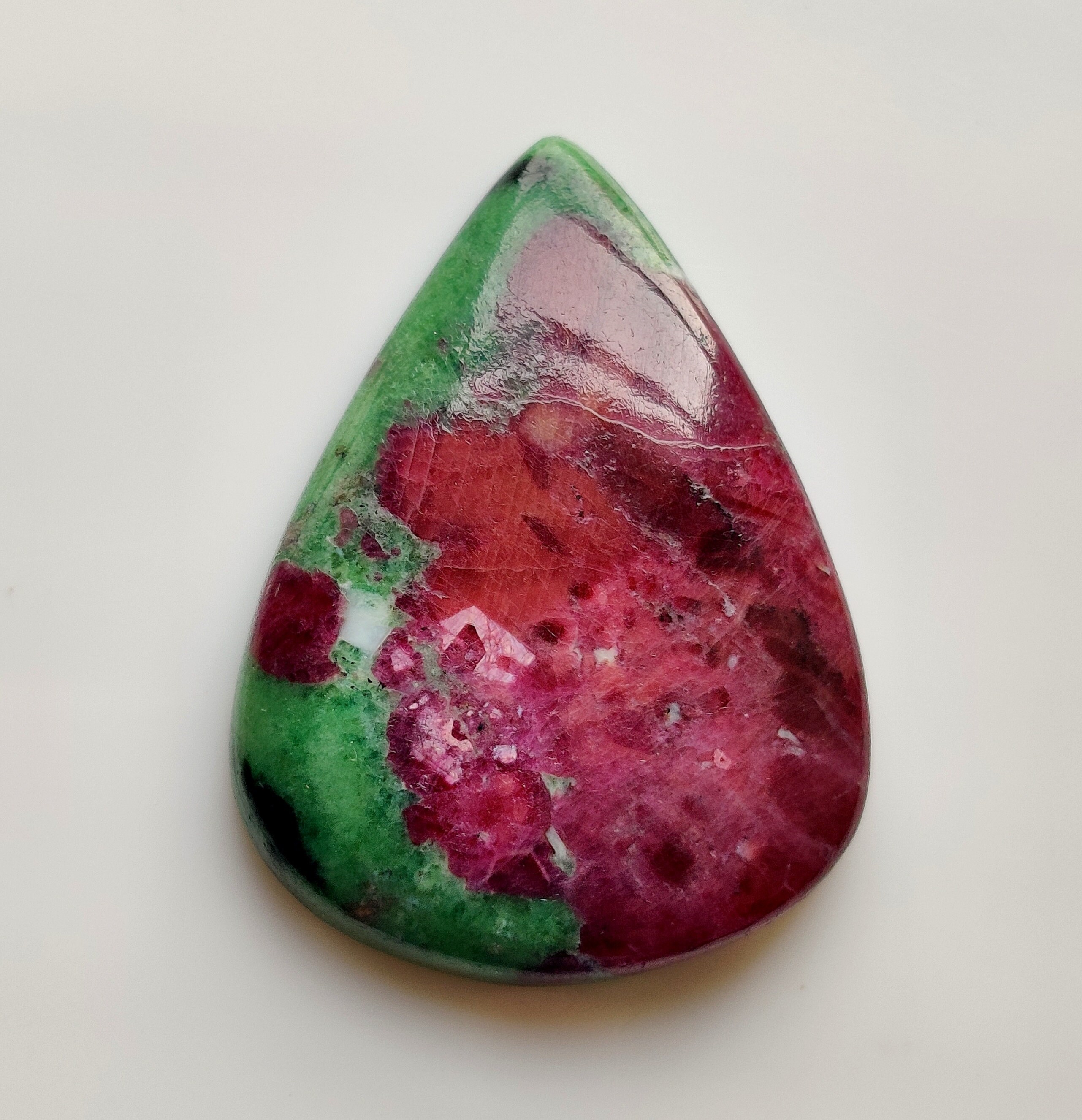 RARE DESIGN Ruby Zoisite Gemstone 65.40ct Good Quality Natural Ruby ...