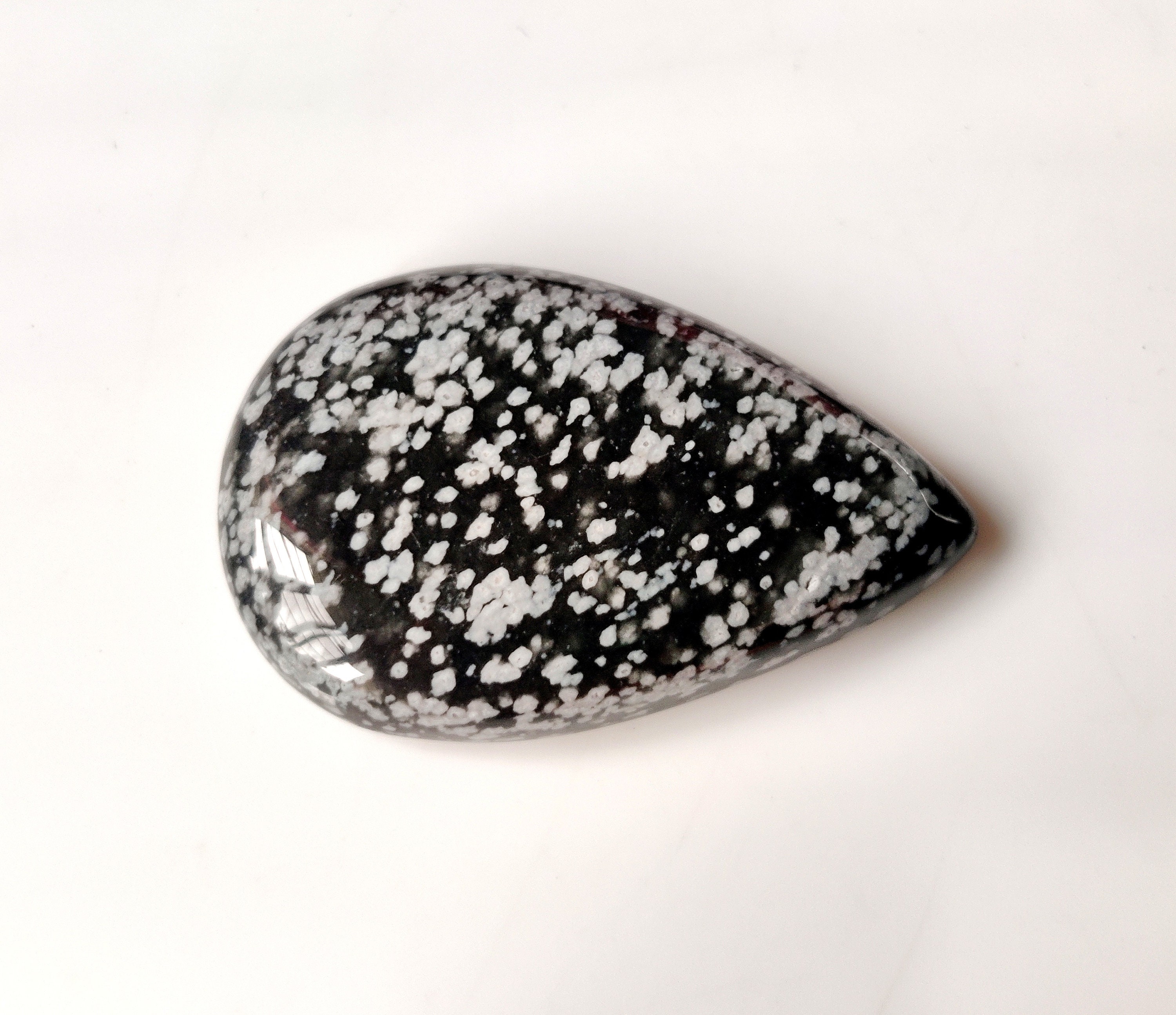 SNOW FLAKE OBSIDIAN Gemstone 53Ct Great Quality Natural | Etsy