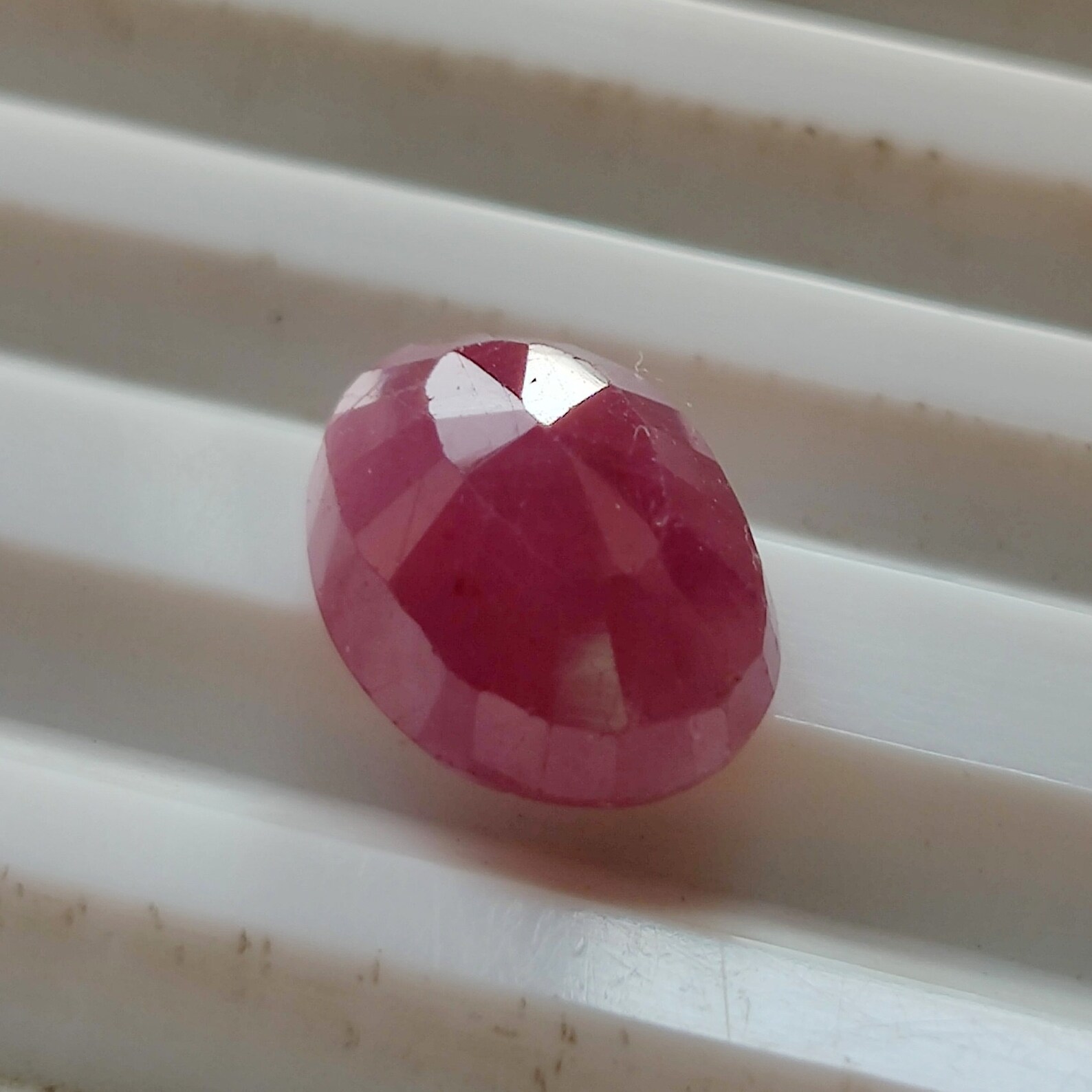 NATÜRLICHER ROTER RUBIN Edelstein 4.60Ct Hochwertiger | Etsy
