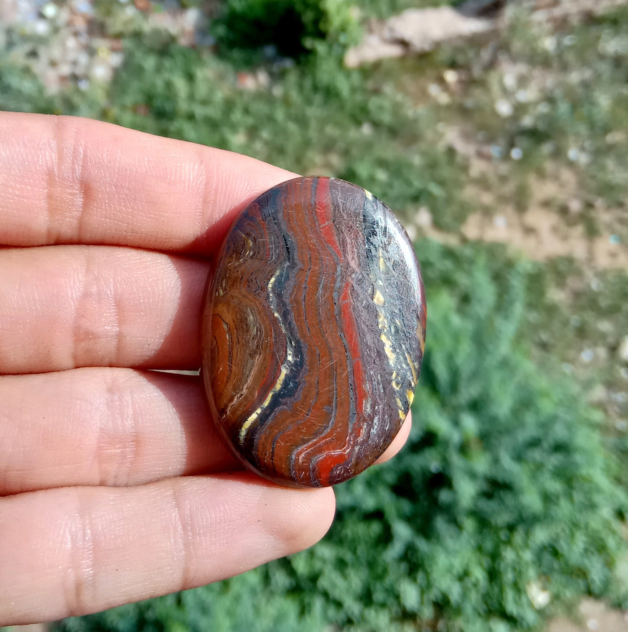 NATURAL IRON TIGER Gemstone 64Ct High Quality Iron Tiger | Etsy