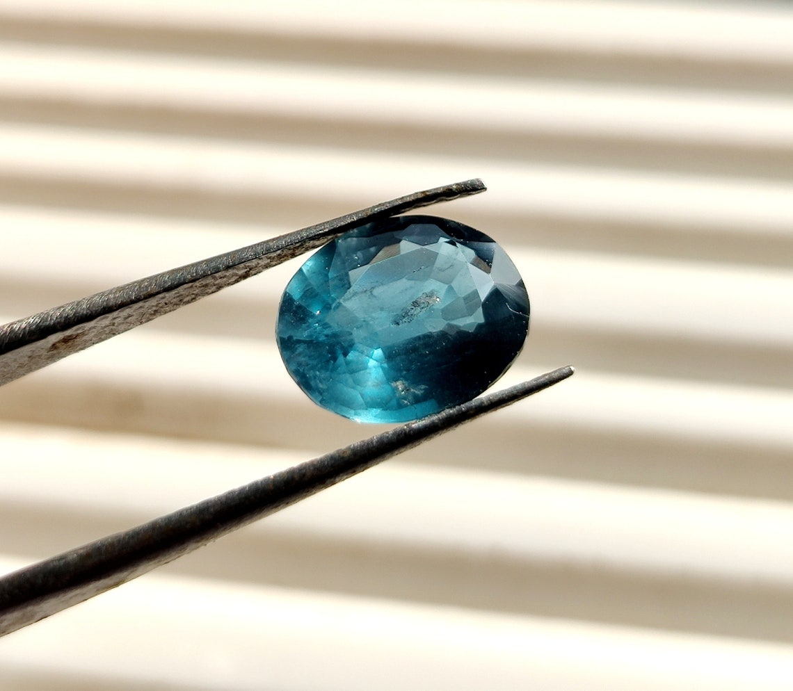 INDIGO KYANITE GEMSTONE 3.50Ct Top Quality Natural Indigo | Etsy