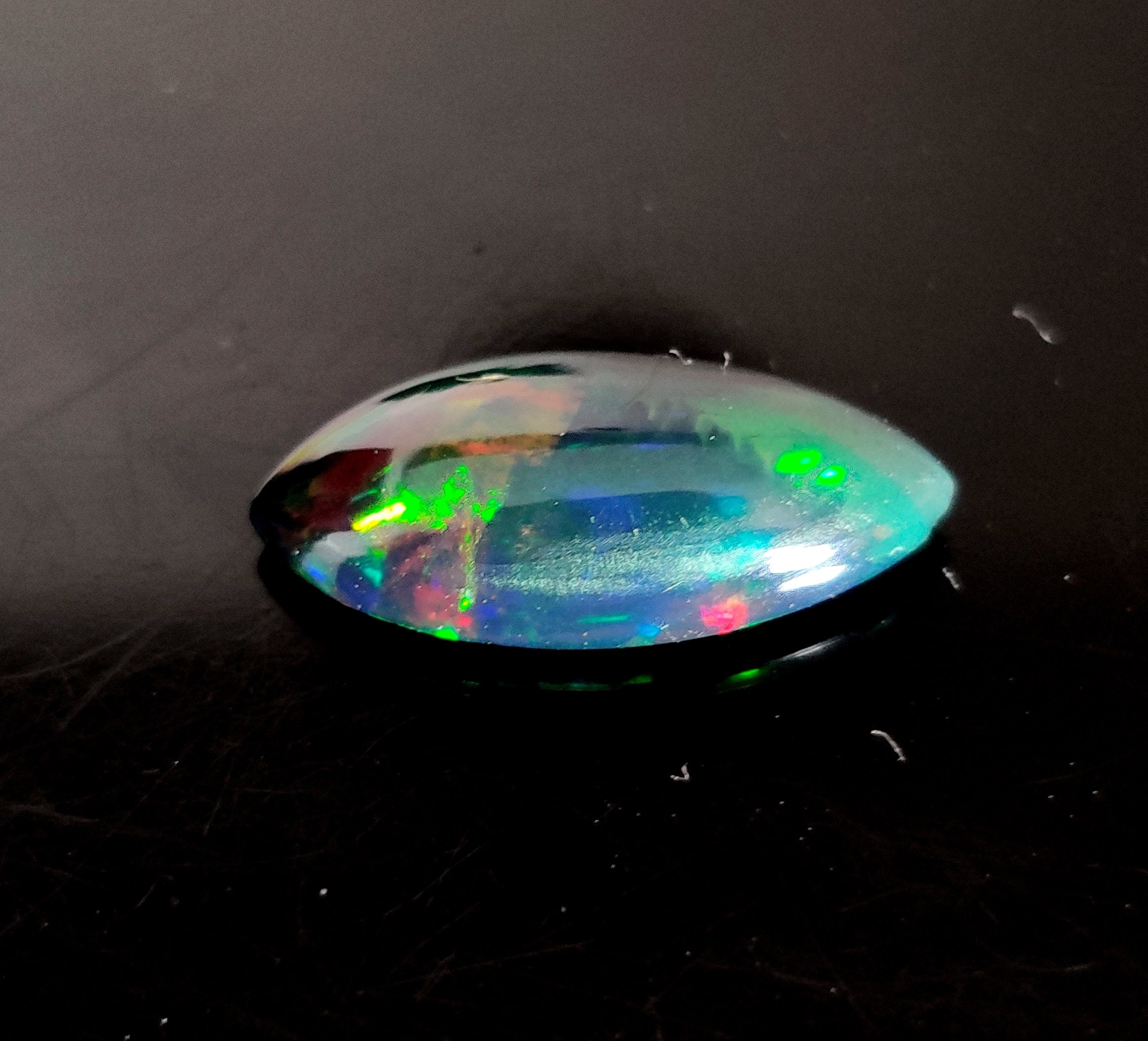 RARE ETHIOPIAN OPAL Gemstone 2Ct Black Ethiopian Opal Welo | Etsy