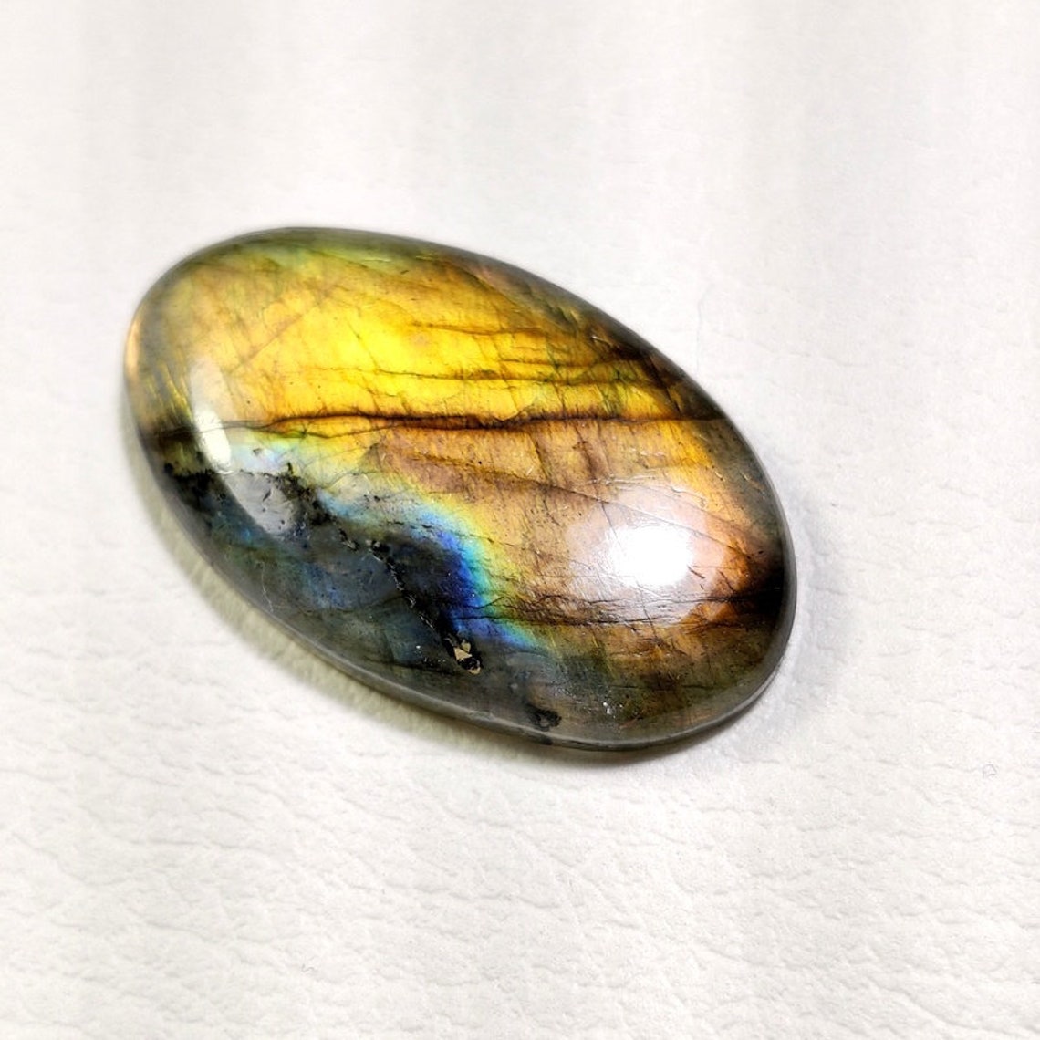 NATURAL LABRADORITE GEMSTONE 34 Carat Top A Quality - Etsy