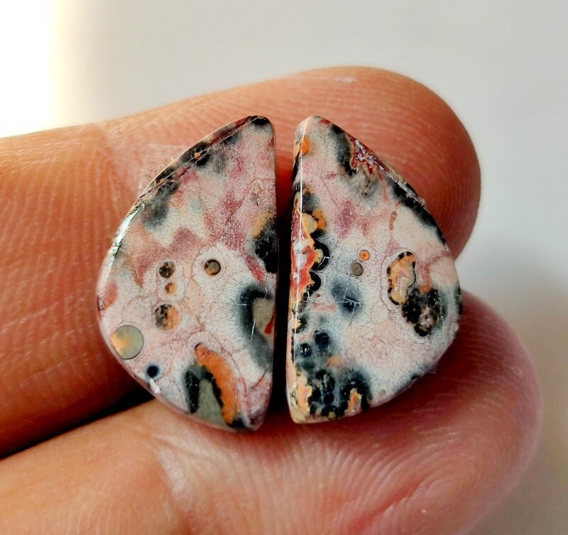 NATURAL LEOPARD SKIN Jasper Gemstone 11Ct Good Quality Leopard | Etsy