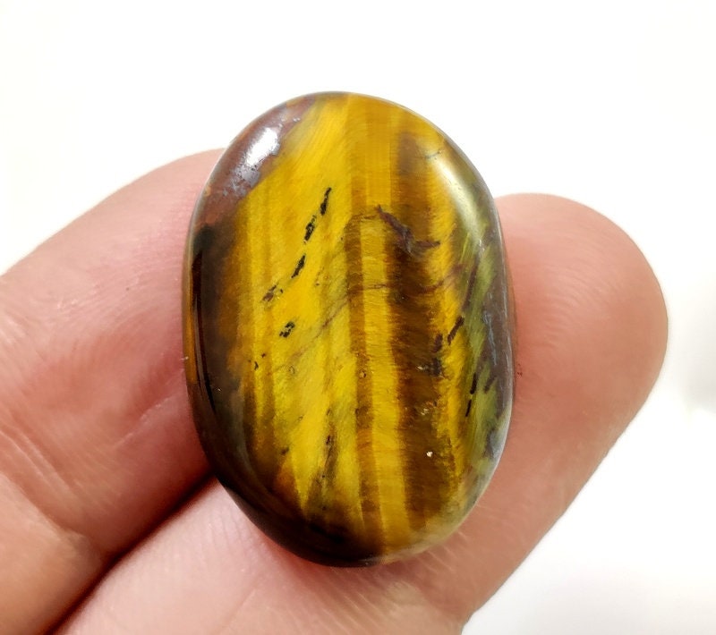 NATURAL TIGER EYE Gemstone 20Ct Top Quality Tiger Eye Oval | Etsy