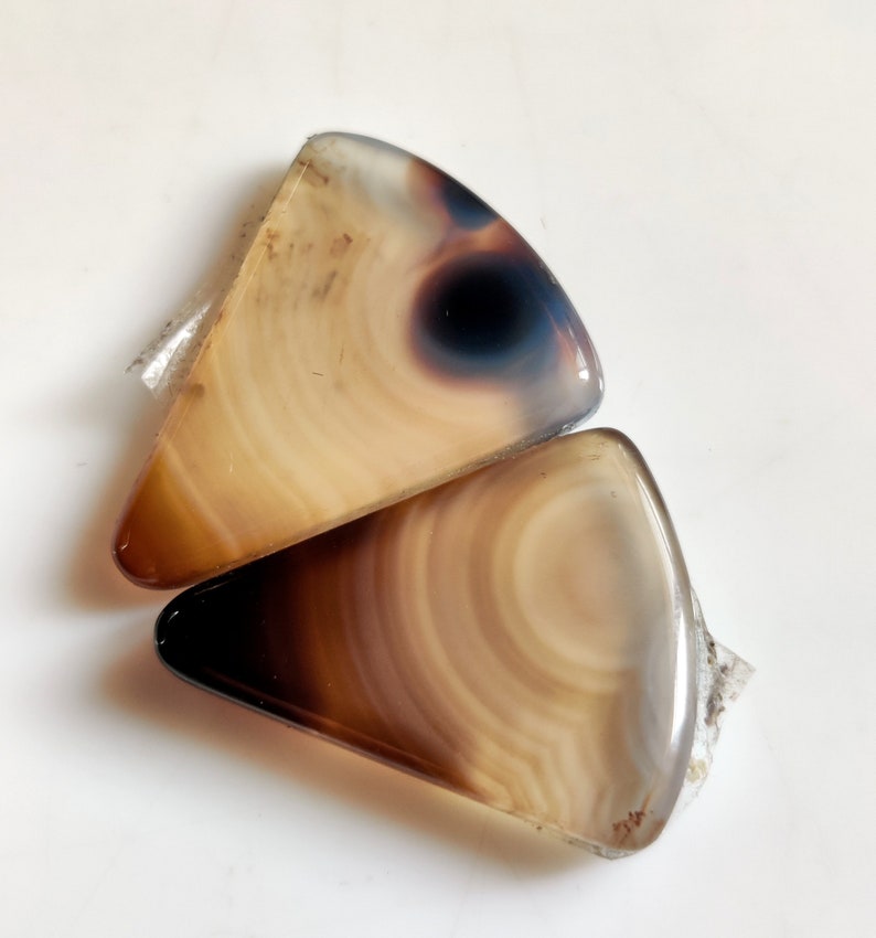 NATURAL BANDED AGATE Gemstone 21ct High Quality Banded Agate - Etsy
