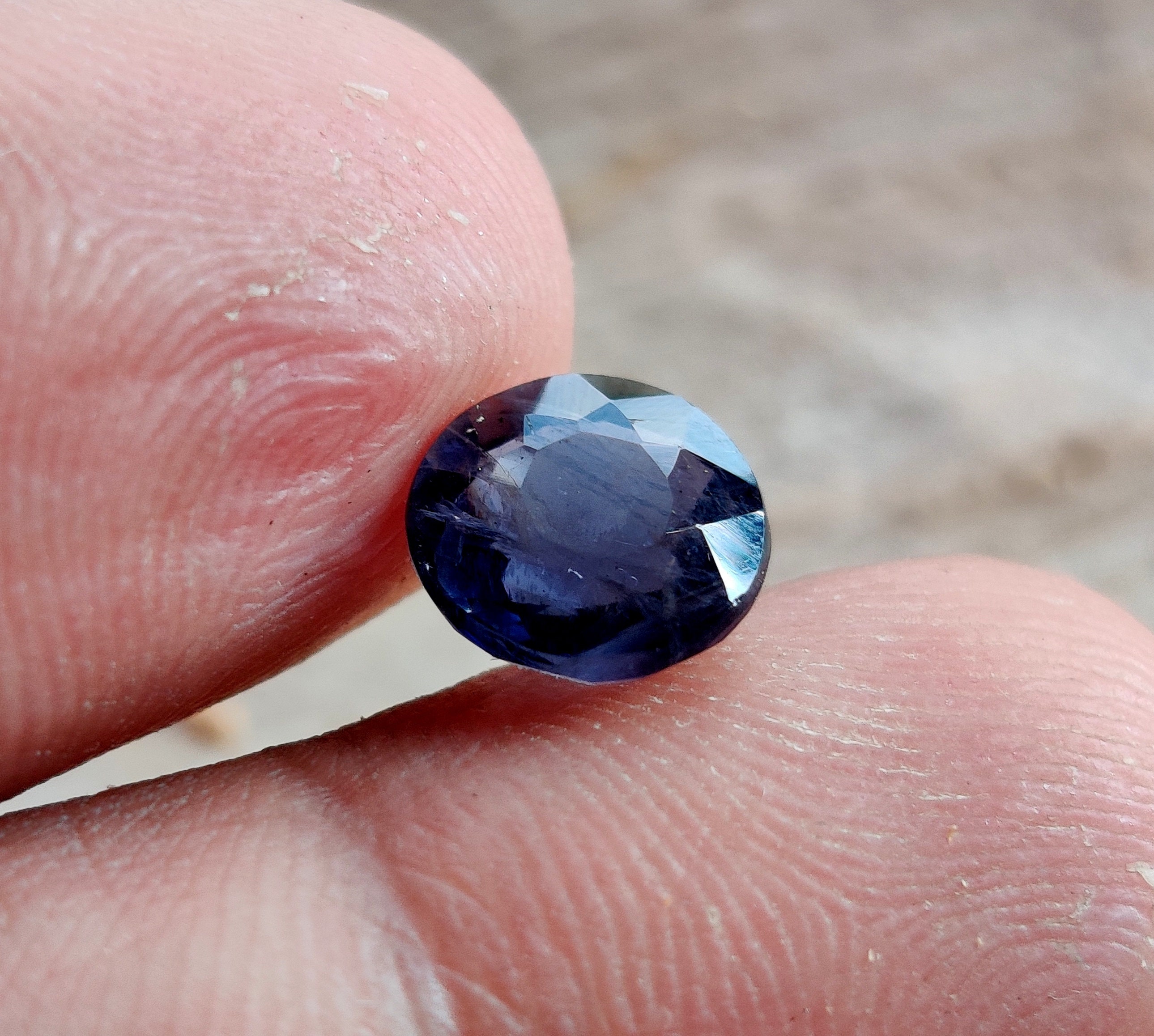 NATURAL IOLITE GEMSTONE 1.85CT Good Quality Purple Iolite | Etsy