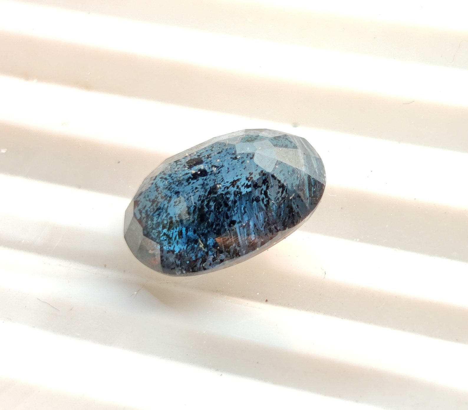 NATURAL INDIGO KYANITE Gemstone Oval Shape 5Ct Good Quality | Etsy