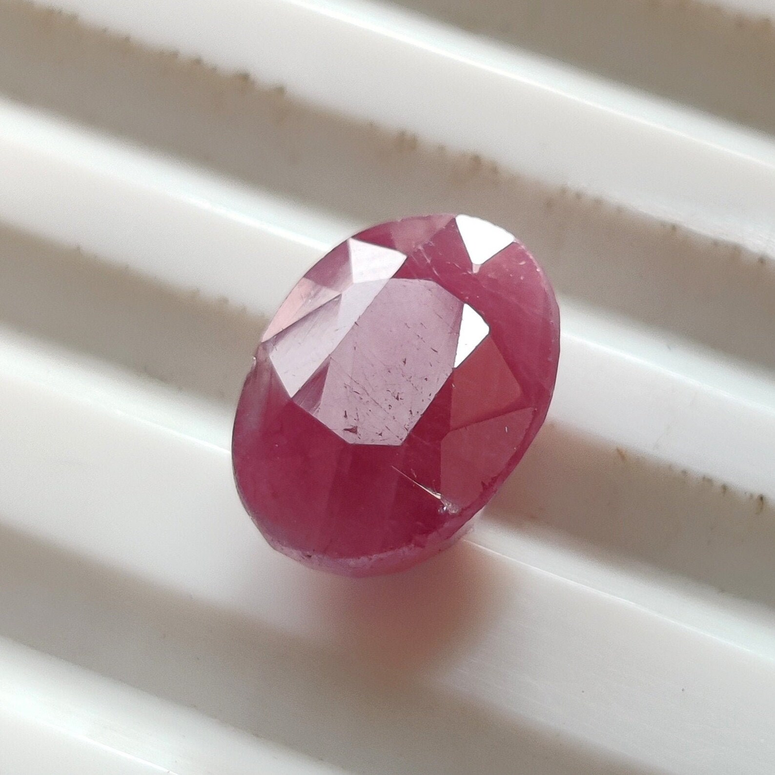 NATÜRLICHER ROTER RUBIN Edelstein 4.60Ct Hohe Qualität - Etsy.de