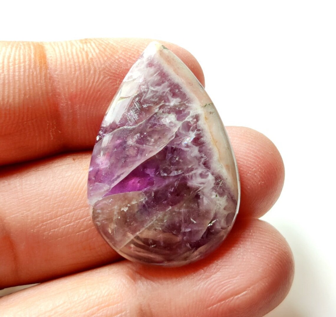 Designer Charoite Gemstone Pear Shape 30Ct Natural Charoite | Etsy