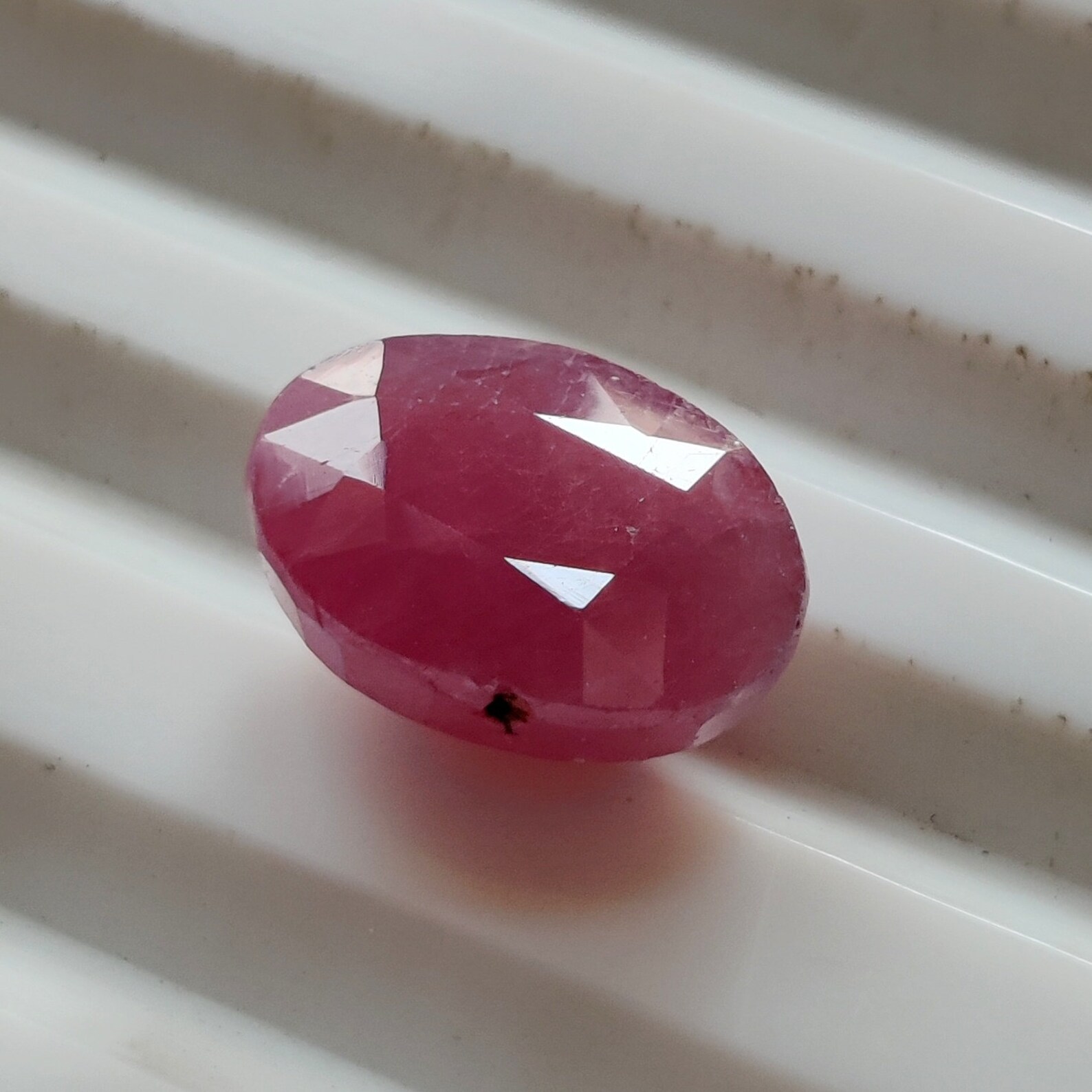 NATÜRLICHER ROTER RUBIN Edelstein 4.60Ct Hohe Qualität - Etsy.de