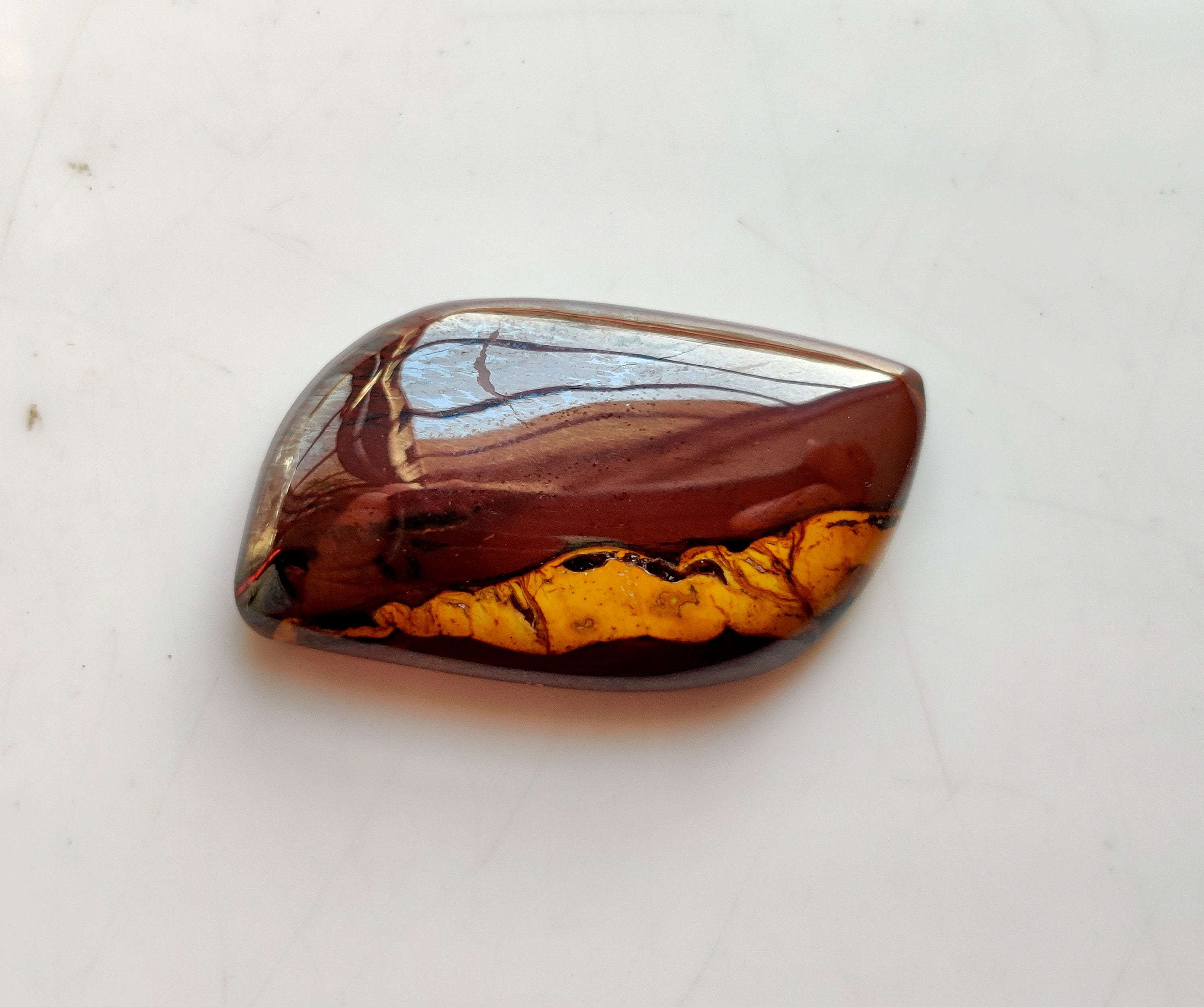 LOOSE GEMSTONE Desert Sunset Jasper 59CT Natural Desert Sunset | Etsy