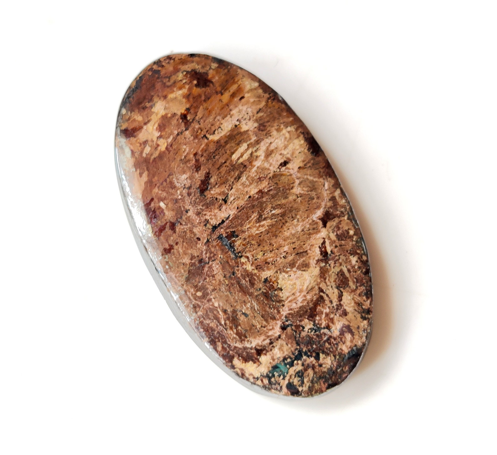 BROWN JADE GEMSTONE 119ct High Quality Natural Brown Jade - Etsy UK