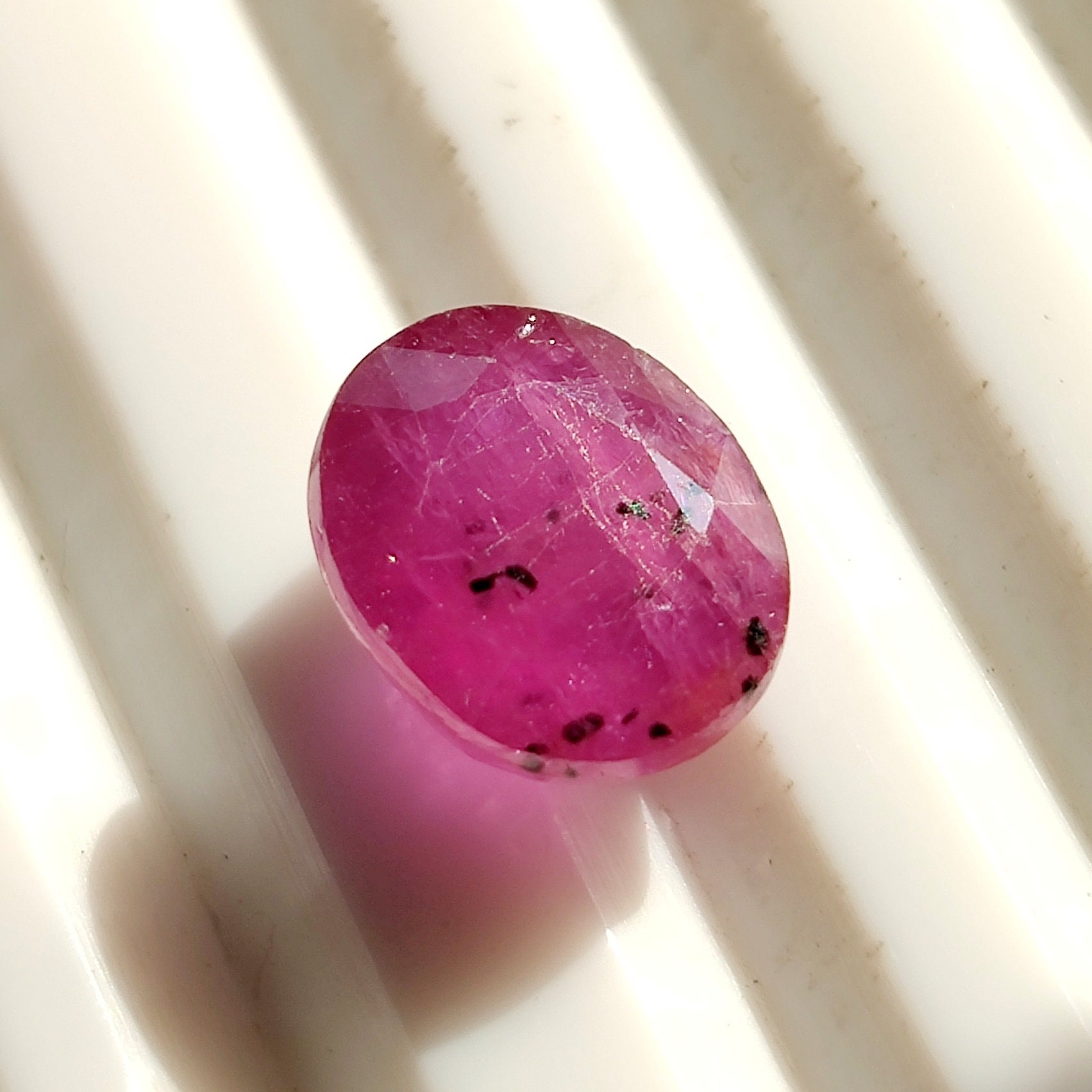 NATURAL RED RUBY Gemstone 4.20ct High Quality Untreated Ruby | Etsy