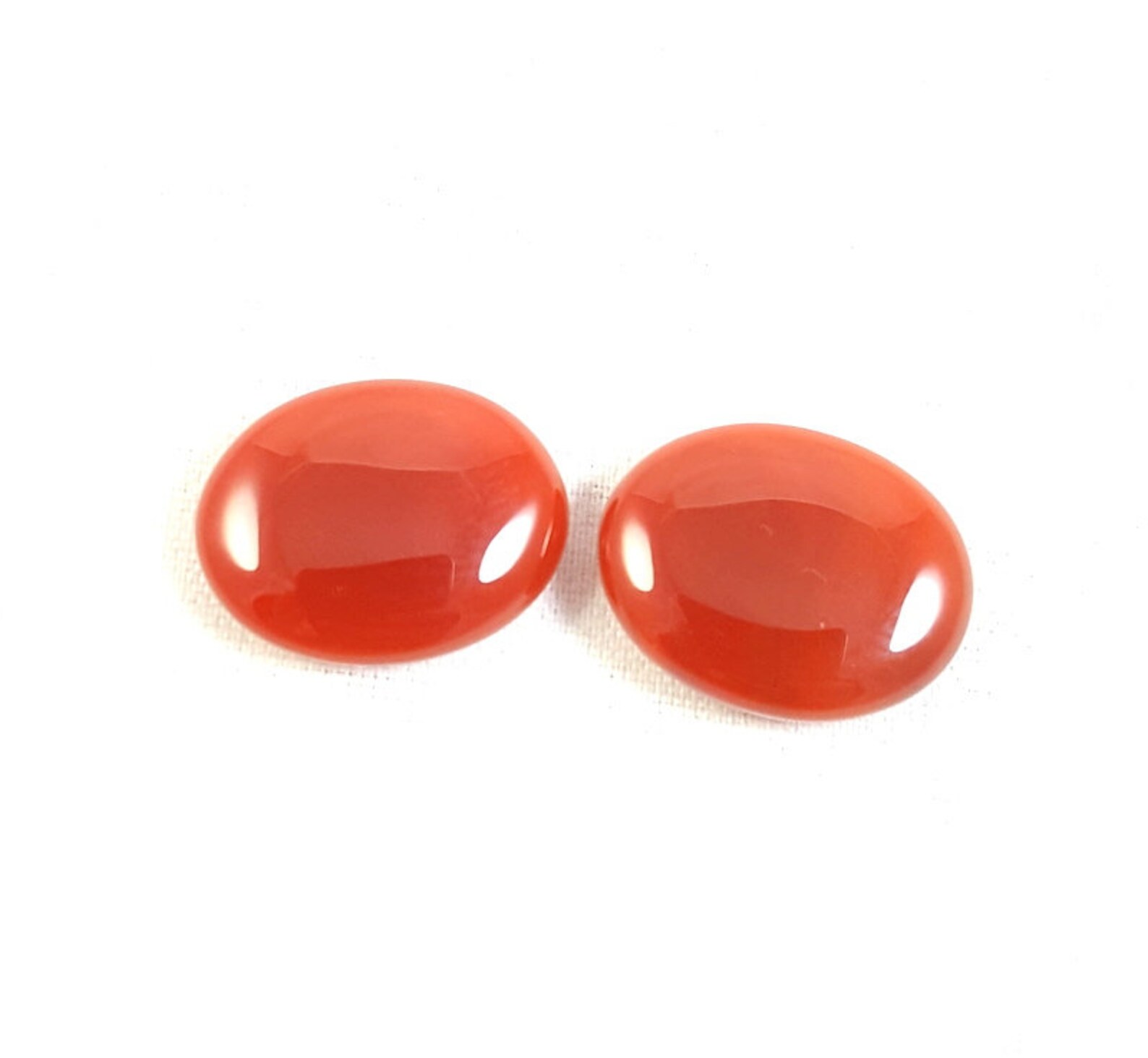 NATURAL CHALCEDONY GEMSTONE 18 Carat Top Quality Red - Etsy UK