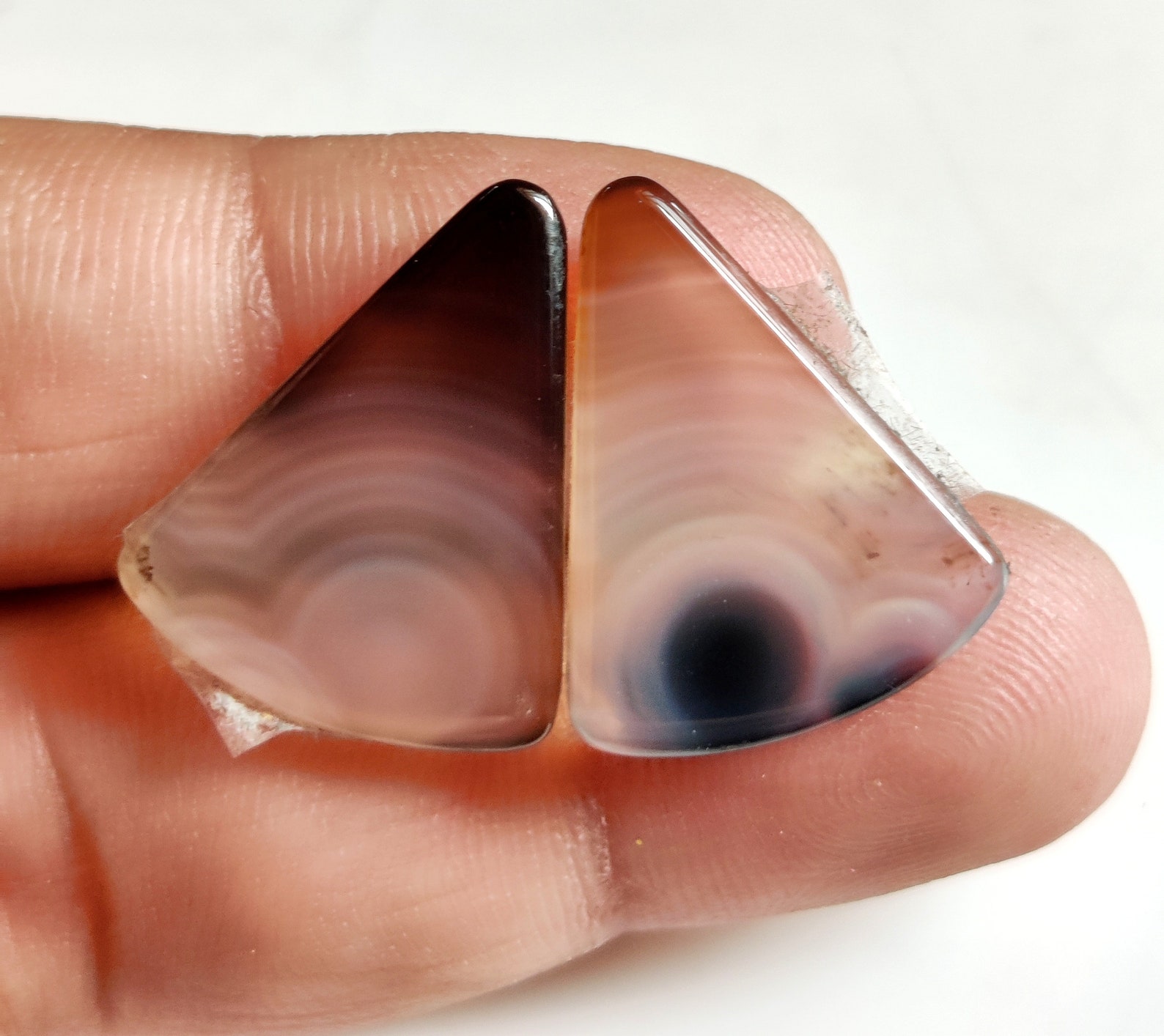 NATURAL BANDED AGATE Gemstone 21Ct High Quality Banded Agate | Etsy