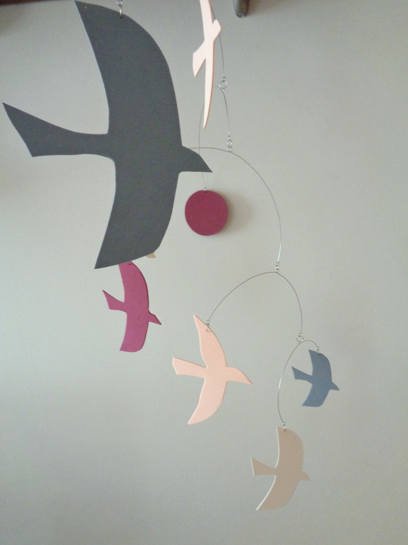 Matisse Inspired Foam Bird Mobile: Kinetic Hanging Art Decor - Etsy UK