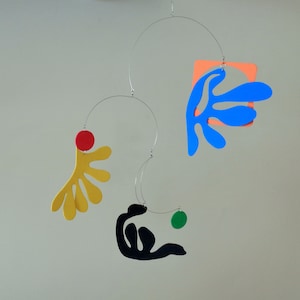 Matisse Inspired Art Mobile Mobile Baby Kinetic Matisse - Etsy