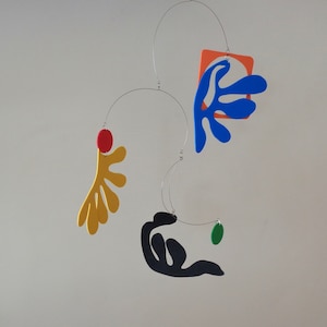 Matisse Inspired Art Mobile Mobile Baby Kinetic Matisse - Etsy