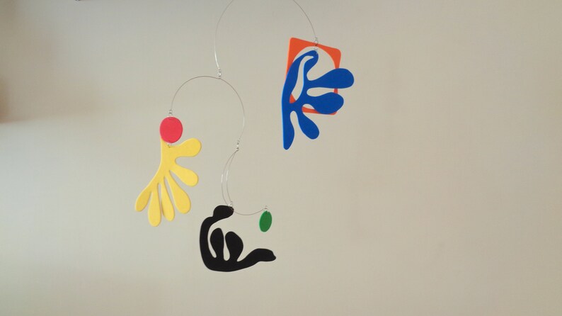 Matisse Inspired Art Mobile Mobile Baby Kinetic Matisse | Etsy
