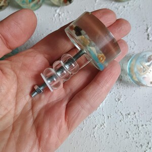 Sea Star Knob or Wall Hooks Epoxy, Sea Side Knob, Bathroom Nautical ...