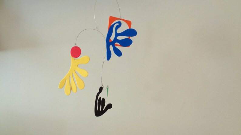 Matisse Inspired Art Mobile Mobile Baby Kinetic Matisse | Etsy