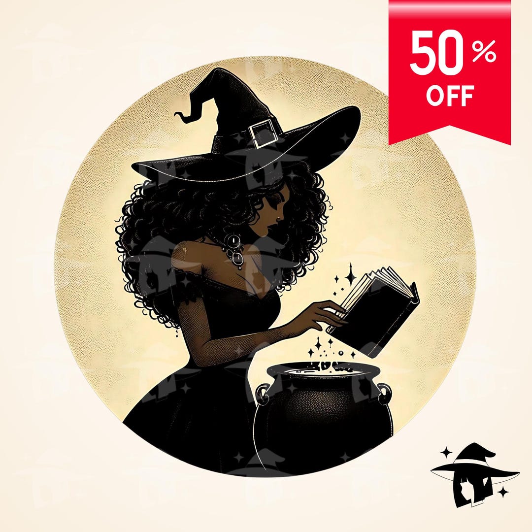 Vintage Witch Png, Witch Png Clipart, Halloween Witch Png, Witchcraft ...