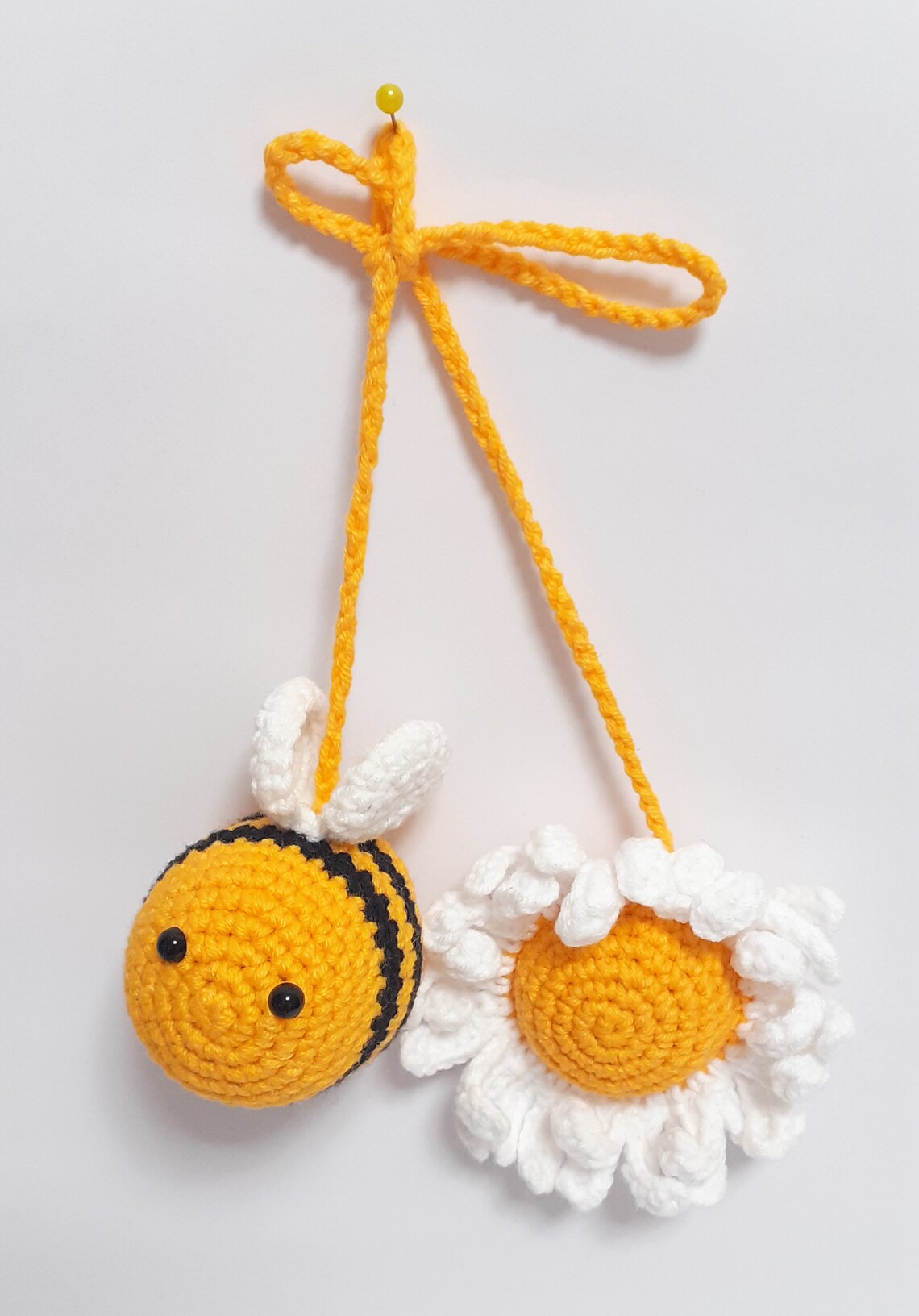 Car Hanging Ornament Car Accessory Crochet Ornament Car Rear - Etsy