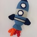 Toy Rocket, Rocket Ship, Space Ship, Space Decor, Nursery Decor, Rocket ...
