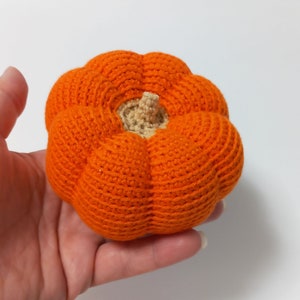 Crochet Pumpkin, Crochet Pumpkin Plushie, Halloween Decor, Autumn, Fall ...